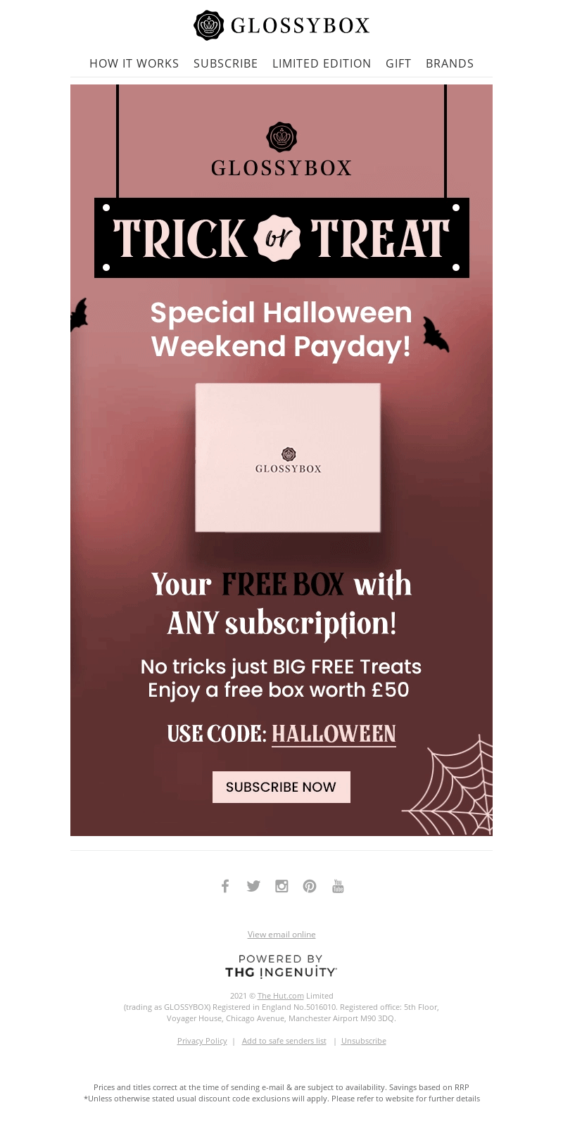 20 Horrifyingly Good Halloween Email Creative Examples: Email Designs
